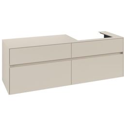 Villeroy & Boch Villeroy & Boch Waschtischunterschrank Collaro C023B0 1600x548x500mm m. Bel. 4 Ausz. Waschtisch re C C023B0VN