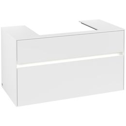 Villeroy & Boch Villeroy & Boch Waschtischunterschrank Collaro C019B0 1000x548x500mm mit Beleuchtung C019B0MS