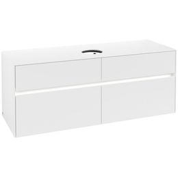 Villeroy & Boch Villeroy & Boch Waschtischunterschrank Collaro C045B0 1400x548x500mm mit Beleuchtung C045B0MS