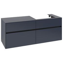 Villeroy & Boch Villeroy & Boch Waschtischunterschrank Collaro C086B0 1400x548x500mm m. Bel. 4 Ausz. Waschtisch re M C086B0VQ