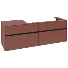 Villeroy & Boch Villeroy & Boch Waschtischunterschrank Collaro C030B0 1600x548x500mm m. Bel. 4 Ausz. Waschtisch re W C030B0AH