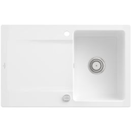 Villeroy & Boch Villeroy & Boch Siluet 45 Sp&uuml;le 333402 800x510mm Snow, 333402KG 333402KG