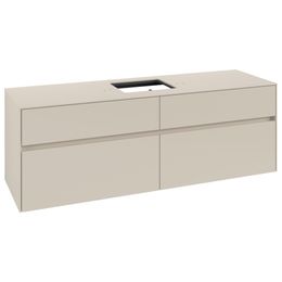 Villeroy & Boch Villeroy & Boch Waschtischunterschrank Collaro C134B0 1600x548x500mm m. Bel. 4 Ausz. Waschtisch mitt C134B0VN