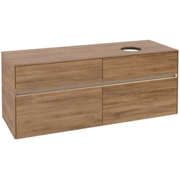 Villeroy & Boch Villeroy & Boch Waschtischunterschrank Collaro C047B0 1400x548x500mm mit Beleuchtung C047B0RH