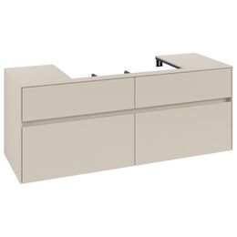 Villeroy & Boch Villeroy & Boch Waschtischunterschrank Collaro C088B0 1400x548x500mm m. Bel. 4 Ausz. Waschtisch mitt C088B0VN