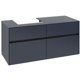Villeroy & Boch Villeroy & Boch Waschtischunterschrank Collaro C07100 1200x548x500mm 4 Ausz. Waschtisch li Marine Bl C07100VQ