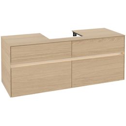 Villeroy & Boch Villeroy & Boch Waschtischunterschrank Collaro C073B0 1400x548x500mm mit Beleuchtung C073B0VJ