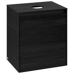 Villeroy & Boch Villeroy & Boch Waschtischunterschrank Collaro 500x548x380mm 1trg. A:re Waschbecken mittig Black O C14900AB