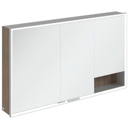 Villeroy & Boch Villeroy & Boch Aufputz-Spiegelschrank My View+ A48113 1300x750x168mm m. Bel. Arizona Oak A48113VH