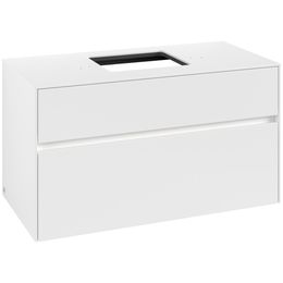 Villeroy & Boch Villeroy & Boch Waschtischunterschrank Collaro C125B0 1000x548x500mm mit Beleuchtung White Matt C125B0MS