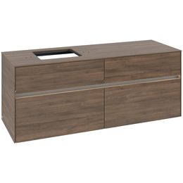 Villeroy & Boch Villeroy & Boch Waschtischunterschrank Collaro C132B0 1400x548x500mm mit Beleuchtung Arizona Oak C132B0VH