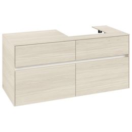 Villeroy & Boch Villeroy & Boch Waschtischunterschrank Collaro C07200 1200x548x500mm 4 Ausz. Waschtisch re White Oak C07200AA