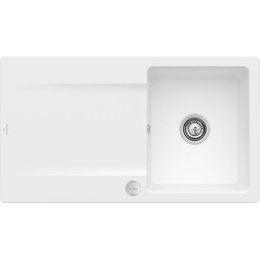 Villeroy & Boch Villeroy & Boch Siluet 50 flat Sp&uuml;le 33352F 880x490mm, 33352FRW 33352FRW