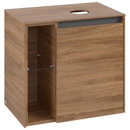 Villeroy & Boch Villeroy & Boch Waschtischunterschrank Collaro 600x548x380mm 1trg. A:re Waschbecken re Kansas Oak C15100RH