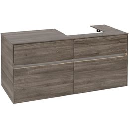 Villeroy & Boch Villeroy & Boch Waschtischunterschrank Collaro C072B0 1200x548x500mm mit Beleuchtung C072B0RK