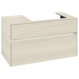 Villeroy & Boch Villeroy & Boch Waschtischunterschrank Collaro C01800 1000x548x500mm 2 Ausz. Waschtisch re White Oak C01800AA