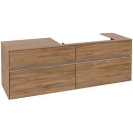 Villeroy & Boch Villeroy & Boch Waschtischunterschrank Collaro C027B0 1600x548x500mm mit Beleuchtung C027B0RH