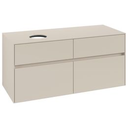 Villeroy & Boch Villeroy & Boch Waschtischunterschrank Collaro C04200 1200x548x500mm 4 Ausz. Waschtisch li Cashmere C04200VN