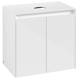 Villeroy & Boch Villeroy & Boch Waschtischunterschrank Collaro 600x548x380mm m. Bel. 2trg. Waschtisch mittig Glossy C150B0DH