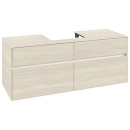 Villeroy & Boch Villeroy & Boch Waschtischunterschrank Collaro C073B0 1400x548x500mm m. Bel. 4 Ausz. Waschtisch mitt C073B0AA