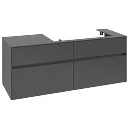 Villeroy & Boch Villeroy & Boch Waschtischunterschrank Collaro C090B0 1400x548x500mm m. Bel. 4 Ausz. Waschtisch re G C090B0VR
