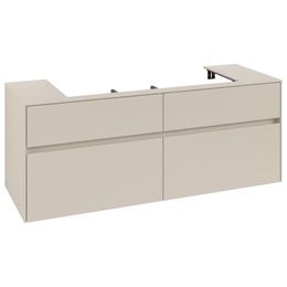 Villeroy & Boch Villeroy & Boch Waschtischunterschrank Collaro C092B0 1400x548x500mm m. Bel. 4 Ausz. Waschtisch mitt C092B0VN
