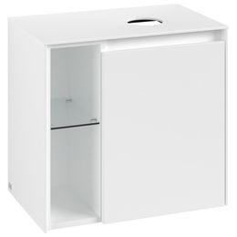Villeroy & Boch Villeroy & Boch Waschtischunterschrank Collaro 600x548x380mm 1trg. A:re Waschbecken re White Matt C15100MS