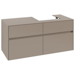 Villeroy & Boch Villeroy & Boch Waschtischunterschrank Collaro C072B0 1200x548x500mm m. Bel. 4 Ausz. Waschtisch re T C072B0VM