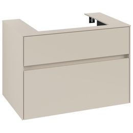 Villeroy & Boch Villeroy & Boch Waschtischunterschrank Collaro C080B0 800x548x500mm m. Bel. 2 Ausz. Waschtisch mitti C080B0VN