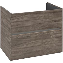Villeroy & Boch Villeroy & Boch Waschtischunterschrank Collaro C144B0 472x609,5x761mm mit Beleuchtung Stone Oak C144B0RK