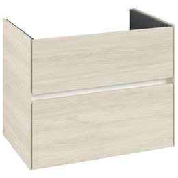 Villeroy & Boch Villeroy & Boch Waschtischunterschrank Collaro 761x610x480mm m. Bel. 2 Ausz. Waschtisch mittig White C144B0AA