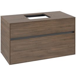 Villeroy & Boch Villeroy & Boch Waschtischunterschrank Collaro C12500 1000x548x500mm Arizona Oak C12500VH