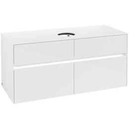 Villeroy & Boch Villeroy & Boch Waschtischunterschrank Collaro C041B0 1200x548x500mm mit Beleuchtung C041B0DH
