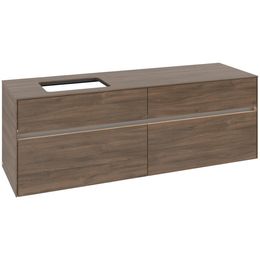 Villeroy & Boch Villeroy & Boch Waschtischunterschrank Collaro C121B0 1600x548x500mm mit Beleuchtung Arizona Oak C121B0VH
