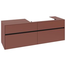 Villeroy & Boch Villeroy & Boch Waschtischunterschrank Collaro C027B0 1600x548x500mm m. Bel. 4 Ausz. Waschtisch re W C027B0AH