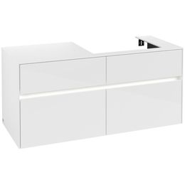 Villeroy & Boch Villeroy & Boch Waschtischunterschrank Collaro B0 1200x548x500mm mit Beleuchtung C083B0DH