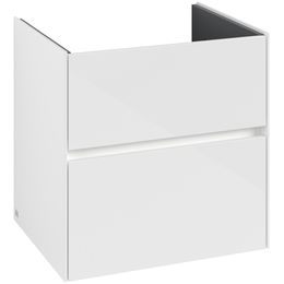 Villeroy & Boch Villeroy & Boch Waschtischunterschrank Collaro C143B0 472x609,5x611mm mit Beleuchtung Glossy White C143B0DH