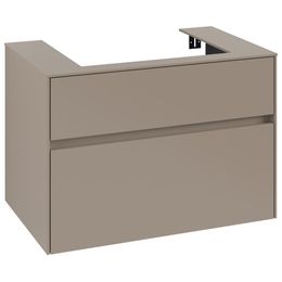 Villeroy & Boch Villeroy & Boch Waschtischunterschrank Collaro C08000 800x548 x500mm 2 Ausz. Waschbecken mittig Ta C08000VM