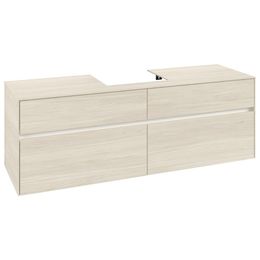 Villeroy & Boch Villeroy & Boch Waschtischunterschrank Collaro C077B0 1600x548x500mm m. Bel. 4 Ausz. Waschtisch mitt C077B0AA