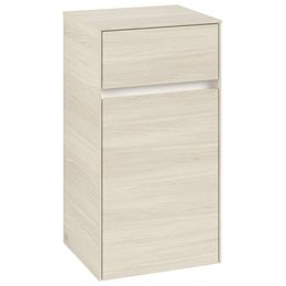 Villeroy & Boch Villeroy & Boch Seitenschrank Collaro 404x748x349mm 1 T&uuml;r 1 Schublade A:li White Oak C03200AA
