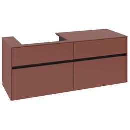 Villeroy & Boch Villeroy & Boch Waschtischunterschrank Collaro C085B0 1400x548x500mm m. Bel. 4 Ausz. Waschtisch li W C085B0AH