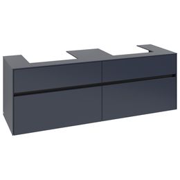 Villeroy & Boch Villeroy & Boch Waschtischunterschrank Collaro C021B0 1600x548x500mm m. Bel. 4 Ausz. f&uuml;r 2 Waschtisc C021B0VQ