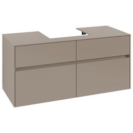 Villeroy & Boch Villeroy & Boch Waschtischunterschrank Collaro C070B0 1200x548x500mm m. Bel. 4 Ausz. Waschtisch mitt C070B0VM