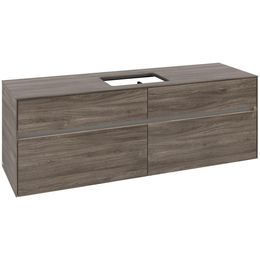 Villeroy & Boch Villeroy & Boch Waschtischunterschrank Collaro C120B0 1600x548x500mm mit Beleuchtung Stone Oak C120B0RK