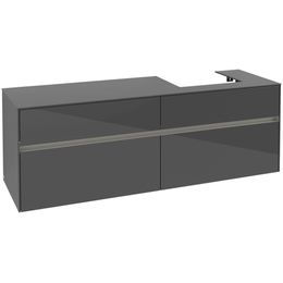 Villeroy & Boch Villeroy & Boch Waschtischunterschrank Collaro C079B0 1600x548x500mm mit Beleuchtung C079B0FP