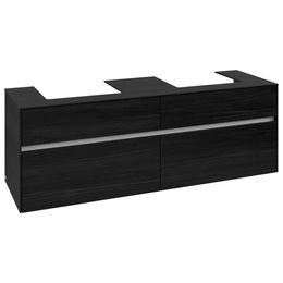 Villeroy & Boch Villeroy & Boch Waschtischunterschrank Collaro C021B0 1600x548x500mm m. Bel. 4 Ausz. f&uuml;r 2 Waschtisc C021B0AB