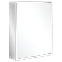 Villeroy & Boch Villeroy & Boch My View Now Vorbau-Spiegelschrank, mit Beleuchtung, 600 x 750 x 168 mm A4556L00