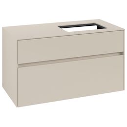 Villeroy & Boch Villeroy & Boch Waschtischunterschrank Collaro C111B0 1000x548x500mm m. Bel. 2 Ausz. Waschtisch re C C111B0VN