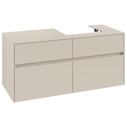 Villeroy & Boch Villeroy & Boch Waschtischunterschrank Collaro C072B0 1200x548x500mm m. Bel. 4 Ausz. Waschtisch re C C072B0VN