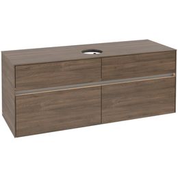 Villeroy & Boch Villeroy & Boch Waschtischunterschrank Collaro C045B0 1400x548x500mm mit Beleuchtung C045B0VH